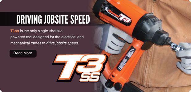 Powder Actuated Gas Nail Gun & Tools | Concrete Nail Gun